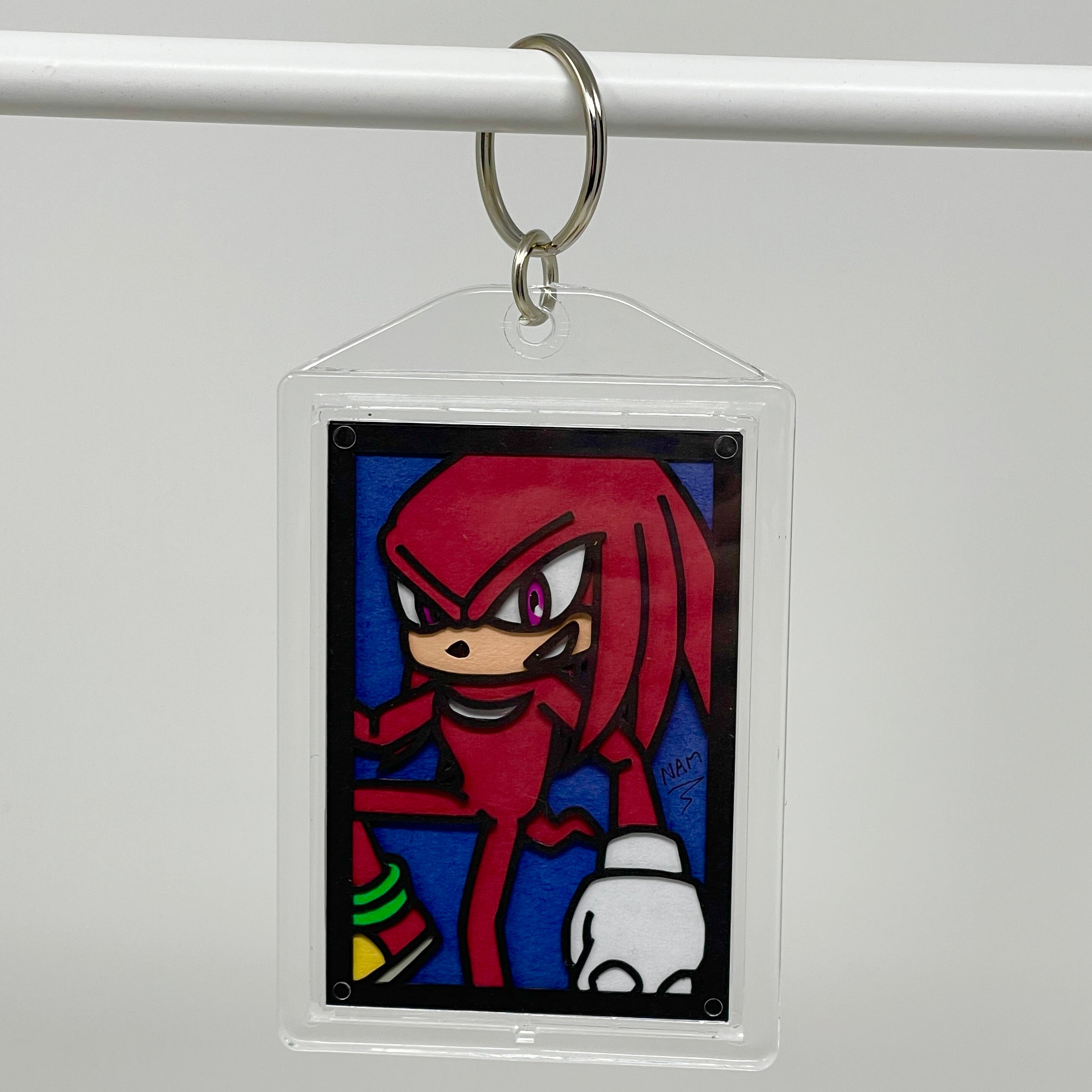 Sonic the Hedgehog | Knuckles | NAM Cut-Paper Designs